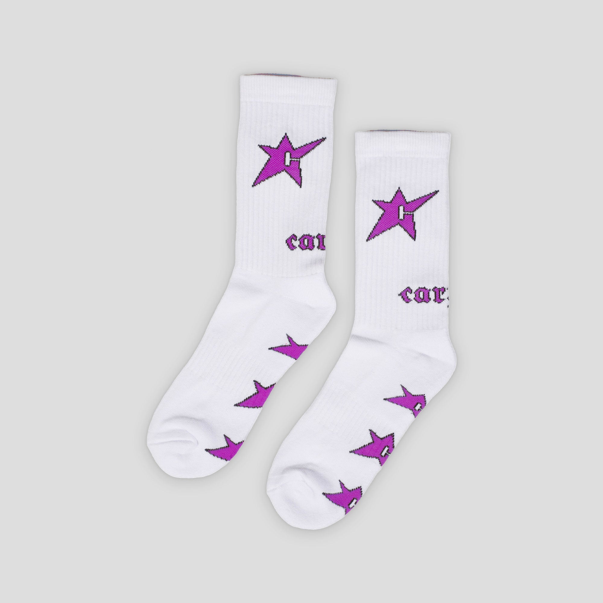 Carpet Company C-Star Sock - White – Pass~Port