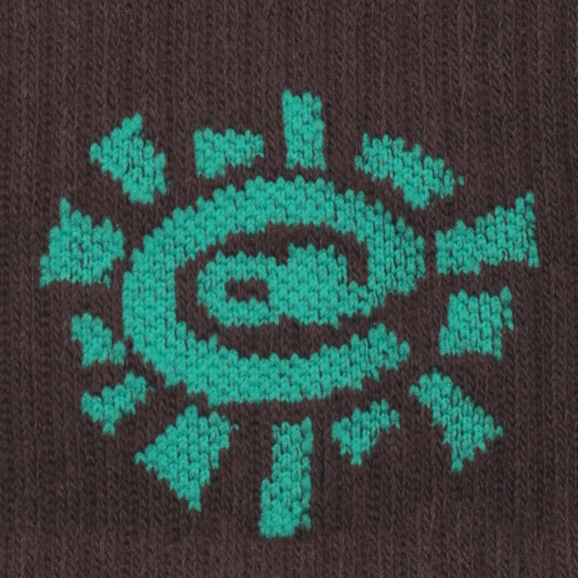 Always Do What You Should Do Solid @Sun Sock - Brown – Pass~Port