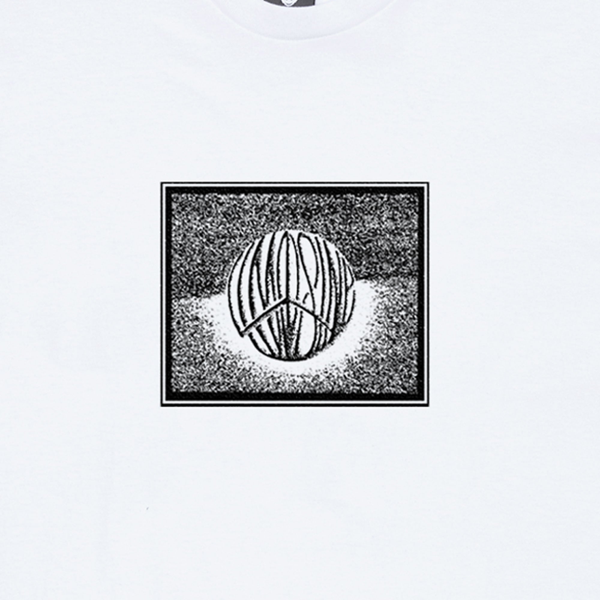 Limosine Peace Ball Tee - White – Pass~Port