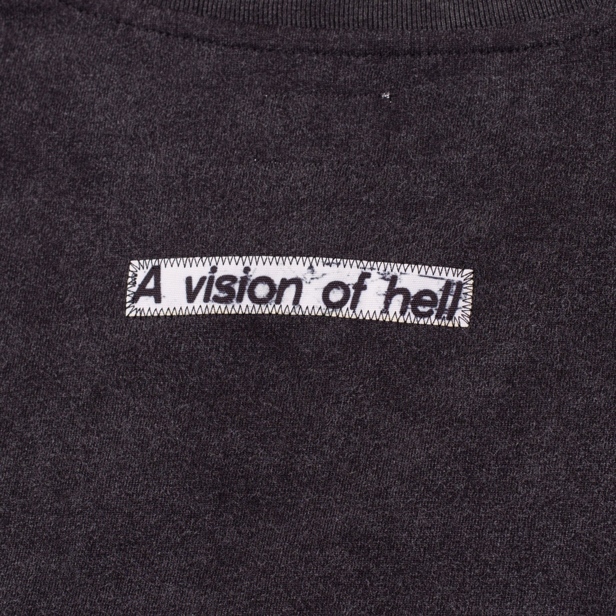Hoddle Vision Logo Tee - Washed Black – Pass~Port