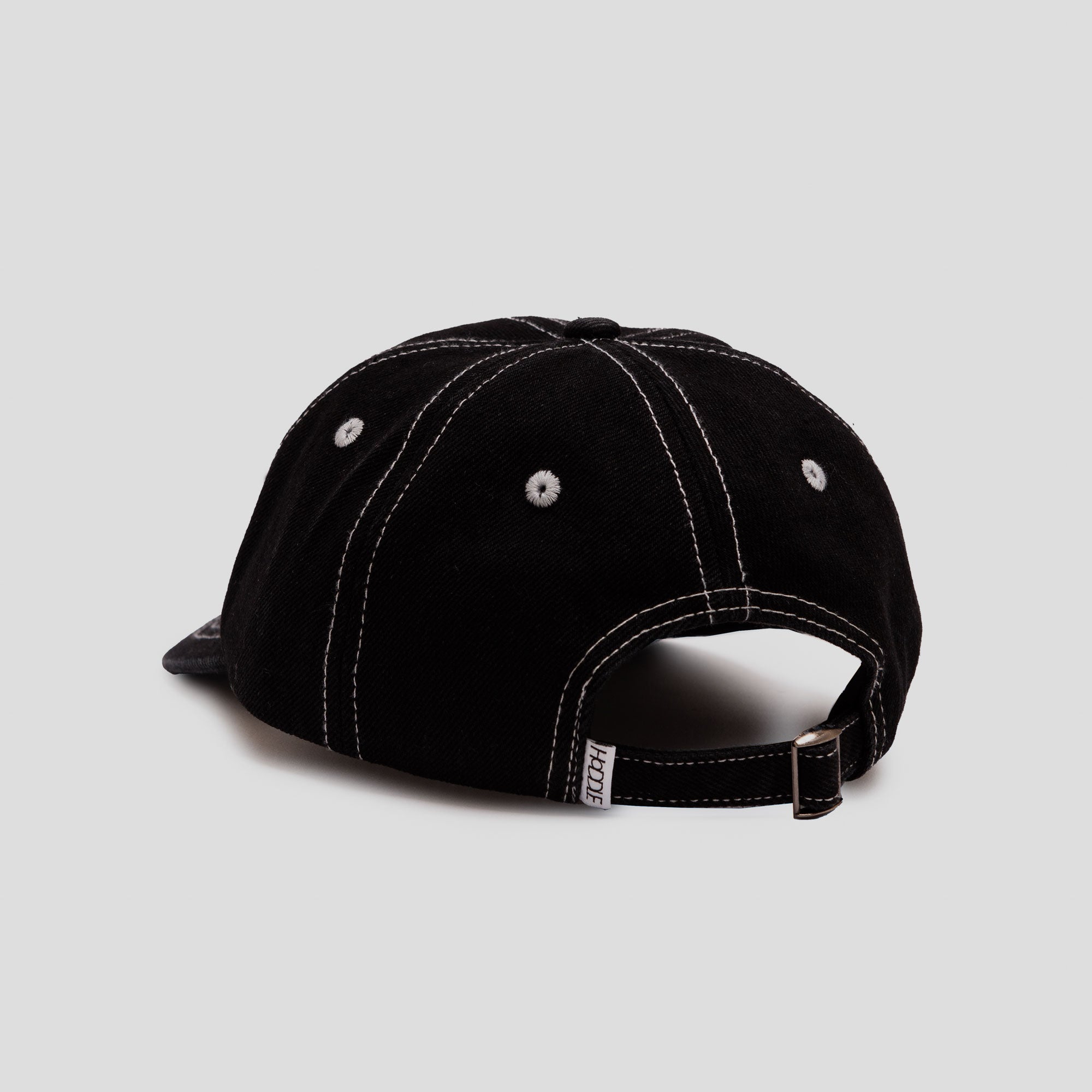 Hoddle Denim Cap - Black Wash – Pass~Port