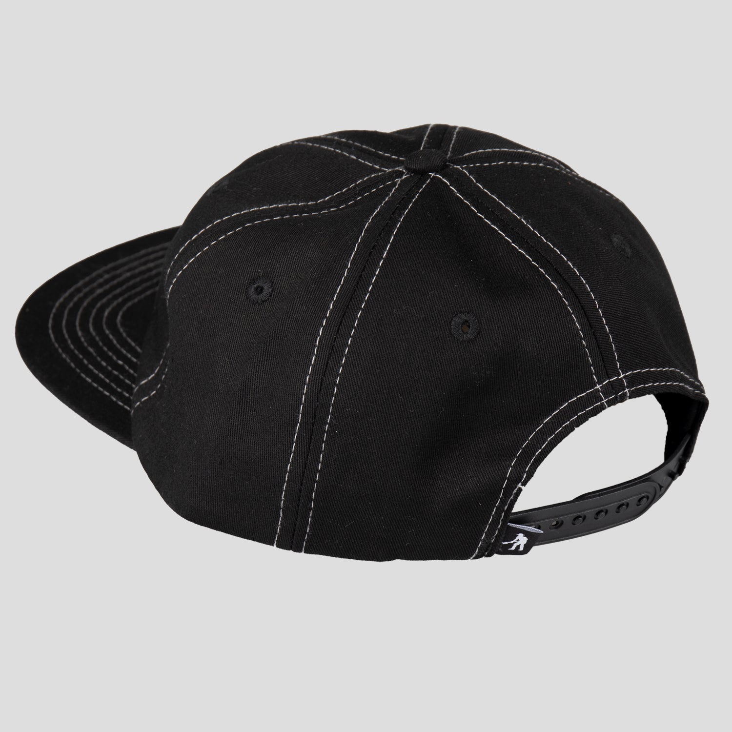 Pass~Port Corkscrew 5 Panel Cap - Black